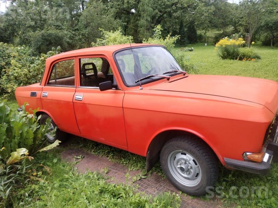 Oranžs Moskvych / AZLK 2140 1988 Cēsis, ar dzinēja tilpumu 1.50 L un nobraukumu 11 tūkst. km par 2200 €, foto 1 vietnē AUTOMOTO.COM.LV