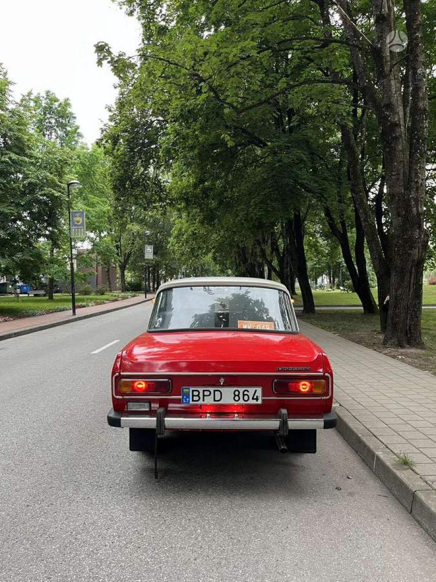 Красный Москвич / АЗЛК 2140 1985 в Каунас, объемом двигателя 1.50 л и пробегом 43 тыс. км за 2100 €, фото 4 на AUTOMOTO.COM.LV