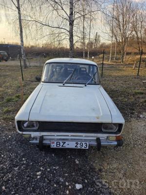 White Moskvich / AZLK 2140 1987 in Riga, with an engine capacity of 1.50 L and mileage of 100 thousand km for 550 €, photo  on AUTOMOTO.COM.LV