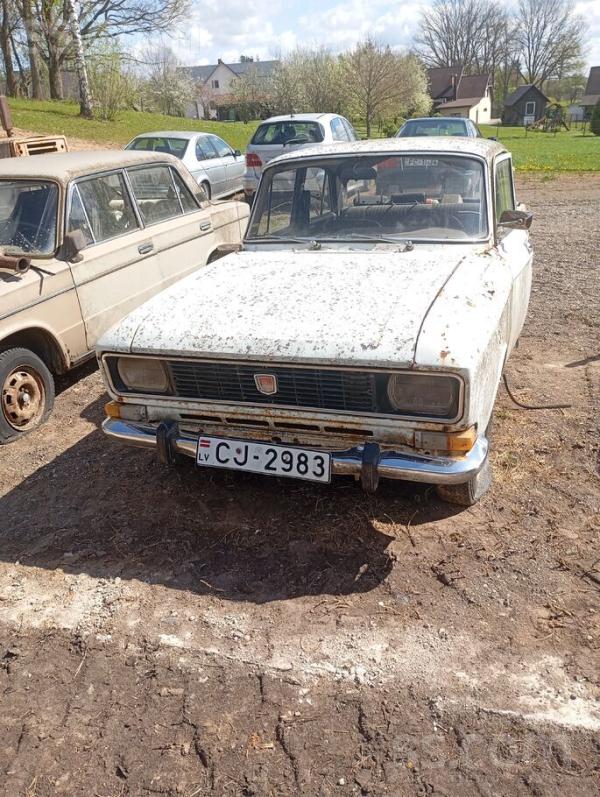 Balts Moskvych / AZLK 2140 1977 Madona, ar dzinēja tilpumu 1.50 L un nobraukumu 10 tūkst. km par 600 €, foto 1 vietnē AUTOMOTO.COM.LV