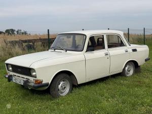 Balts Moskvych / AZLK 2140 1988 Anykščiai, ar dzinēja tilpumu 1.50 L un nobraukumu 80 tūkst. km par 2999 €, foto  vietnē AUTOMOTO.COM.LV