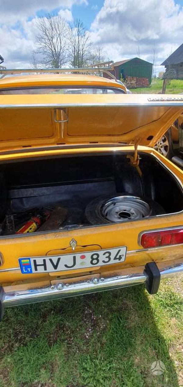 Yellow Moskvich / AZLK 2140 1984 in Vilnius, with an engine capacity of 1.48 L and mileage of 82 thousand km for 3100 €, photo 10 on AUTOMOTO.COM.LV
