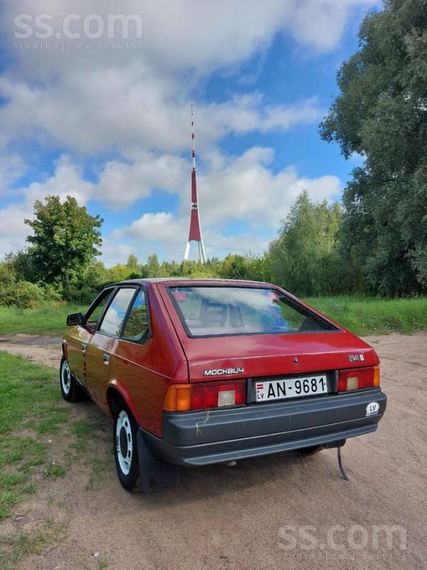 Red Moskvich / AZLK 2141 1990 in Riga, with an engine capacity of 1.50 L and mileage of 34 thousand km for 3000 €, photo 8 on AUTOMOTO.COM.LV
