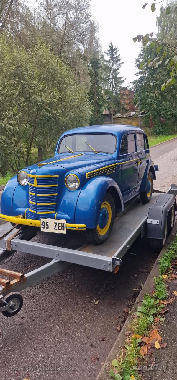 Синий Москвич / АЗЛК 400 1949 в Таллин, объемом двигателя 1.10 л и пробегом 0 тыс. км за 2600 €, фото 1 на AUTOMOTO.COM.LV
