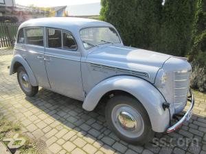 Серый Москвич / АЗЛК 401 1955 в Рига, объемом двигателя 1.00 л и пробегом 30 тыс. км за 7600 €, фото 3 на AUTOMOTO.COM.LV