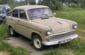 Brown Moskvich / AZLK 403 1963 in Vilnius, with an engine capacity of 1.50 L and mileage of 60 thousand km for 1650 €, photo  on AUTOMOTO.COM.LV
