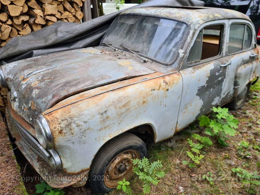 Москвич / АЗЛК 403 1964 в Таллин, объемом двигателя 1.40 л и пробегом 0 тыс. км за 2800 €, фото 7 на AUTOMOTO.COM.LV