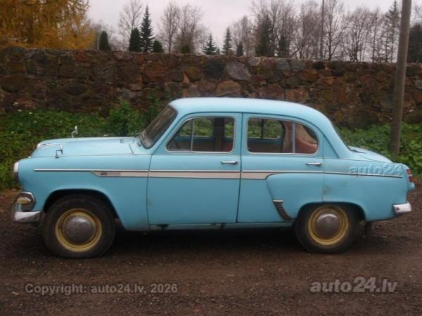 Moskvich / AZLK 403 1965 in Tartu, with an engine capacity of 1.40 L and mileage of 0 thousand km for 3400 €, photo 2 on AUTOMOTO.COM.LV