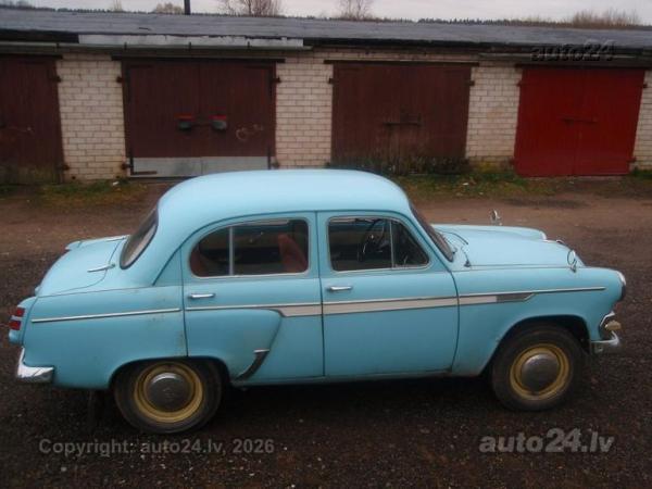 Moskvich / AZLK 403 1965 in Tartu, with an engine capacity of 1.40 L and mileage of 0 thousand km for 3400 €, photo 3 on AUTOMOTO.COM.LV