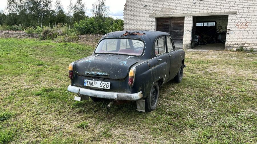Melns Moskvych / AZLK 407 1957 Viļņa, ar dzinēja tilpumu 1.30 L un nobraukumu 75 tūkst. km par 750 €, foto 5 vietnē AUTOMOTO.COM.LV