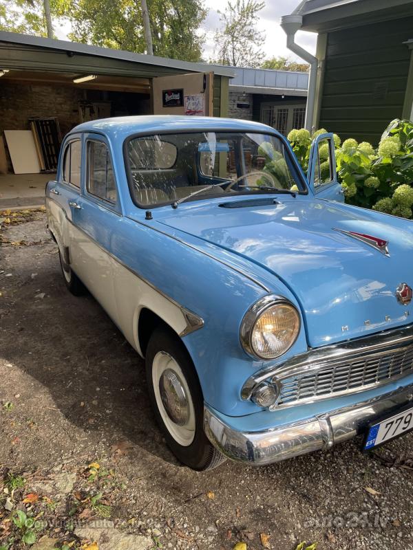Синий Москвич / АЗЛК 407 1962 в Таллин, объемом двигателя 1.40 л и пробегом 170 тыс. км за 9999 €, фото 9 на AUTOMOTO.COM.LV