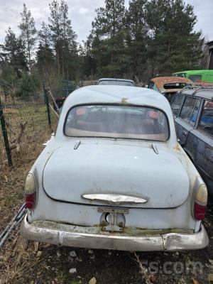 Pelēks Moskvych / AZLK 407 1960 Rīga, ar dzinēja tilpumu 1.20 L un nobraukumu 20 tūkst. km par 1200 €, foto 4 vietnē AUTOMOTO.COM.LV