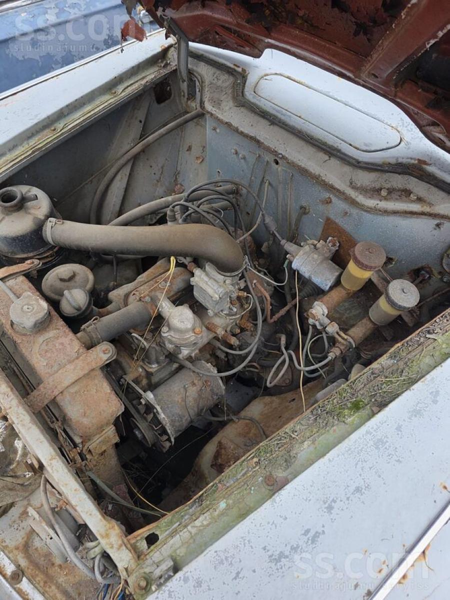 Pelēks Moskvych / AZLK 407 1960 Rīga, ar dzinēja tilpumu 1.20 L un nobraukumu 20 tūkst. km par 950 €, foto 6 vietnē AUTOMOTO.COM.LV