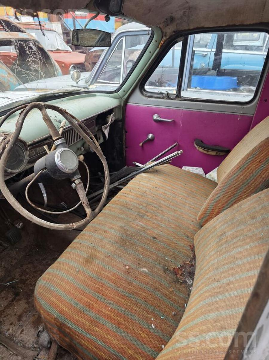 Pelēks Moskvych / AZLK 407 1960 Rīga, ar dzinēja tilpumu 1.20 L un nobraukumu 20 tūkst. km par 950 €, foto 7 vietnē AUTOMOTO.COM.LV