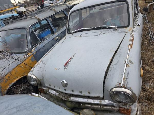 Серый Москвич / АЗЛК 407 1960 в Рига, объемом двигателя 1.20 л и пробегом 20 тыс. км за 950 €, фото 8 на AUTOMOTO.COM.LV