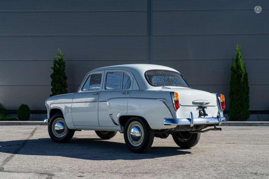 Grey Moskvich / AZLK 407 1961 in Tallinn, with an engine capacity of 1.36 L and mileage of 11 thousand km for 9900 €, photo 7 on AUTOMOTO.COM.LV