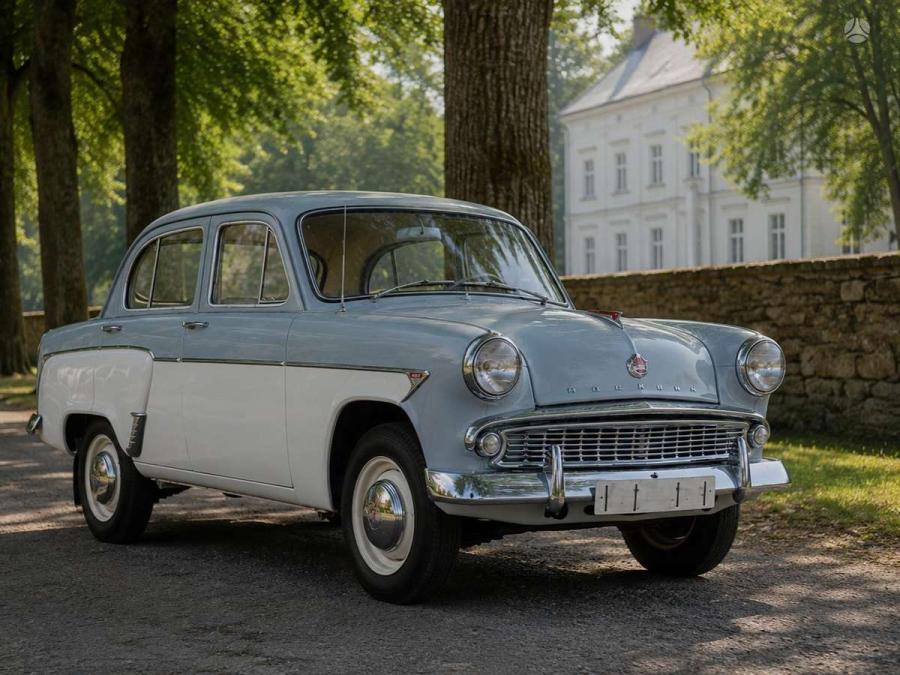 Grey Moskvich / AZLK 407 1961 in Tallinn, with an engine capacity of 1.36 L and mileage of 11 thousand km for 9900 €, photo 26 on AUTOMOTO.COM.LV