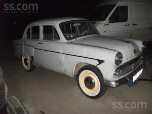 Pelēks Moskvych / AZLK 407 1963 Rīga, ar dzinēja tilpumu 1.20 L un nobraukumu 52 tūkst. km par 850 €, foto 4 vietnē AUTOMOTO.COM.LV
