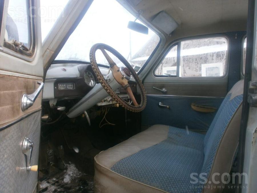 Pelēks Moskvych / AZLK 407 1963 Rīga, ar dzinēja tilpumu 1.20 L un nobraukumu 52 tūkst. km par 850 €, foto 6 vietnē AUTOMOTO.COM.LV