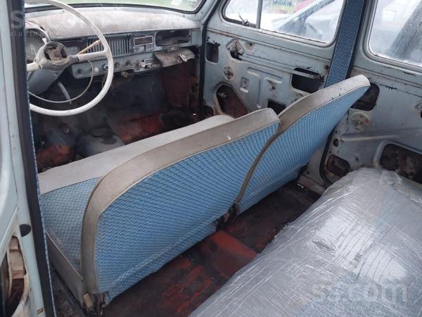 Grey Moskvich / AZLK 407 1963 in Riga, with an engine capacity of 1.20 L and mileage of 52 thousand km for 850 €, photo 8 on AUTOMOTO.COM.LV