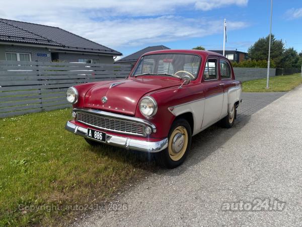 Sarkans Moskvych / AZLK 407 1962 Tallina, ar dzinēja tilpumu 1.40 L un nobraukumu 70 tūkst. km par 9990 €, foto 1 vietnē AUTOMOTO.COM.LV