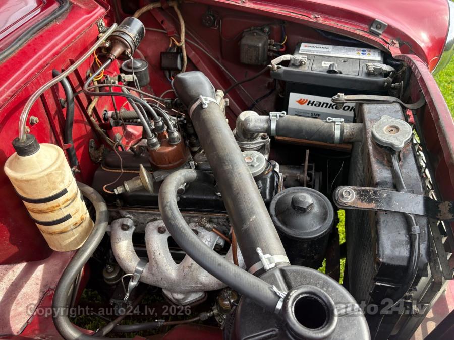 Sarkans Moskvych / AZLK 407 1962 Tallina, ar dzinēja tilpumu 1.40 L un nobraukumu 70 tūkst. km par 9990 €, foto 10 vietnē AUTOMOTO.COM.LV