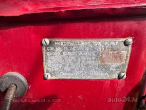Sarkans Moskvych / AZLK 407 1962 Tallina, ar dzinēja tilpumu 1.40 L un nobraukumu 70 tūkst. km par 9990 €, foto 12 vietnē AUTOMOTO.COM.LV
