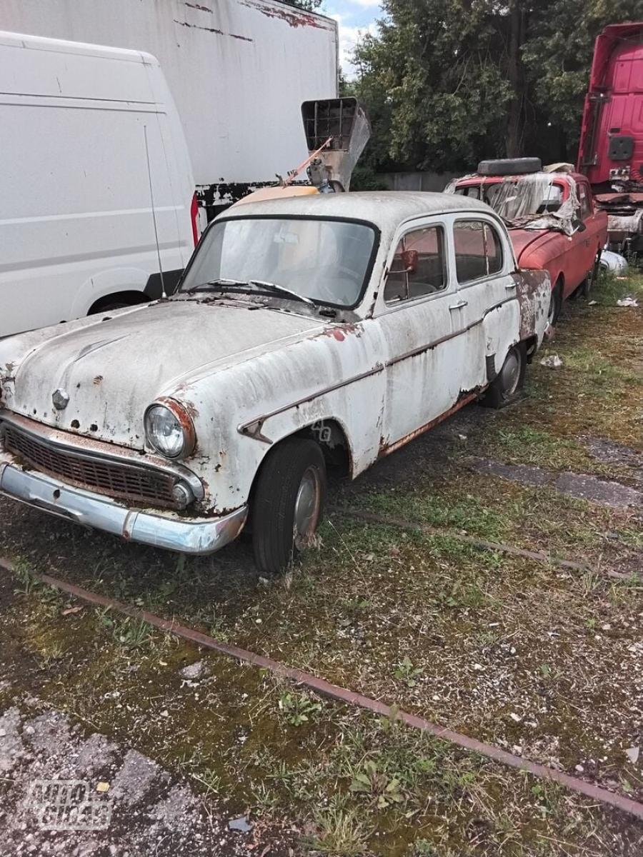 Москвич / АЗЛК 407 1960 в Каунас, объемом двигателя 1.40 л и пробегом 15 тыс. км за 1250 €, фото 3 на AUTOMOTO.COM.LV