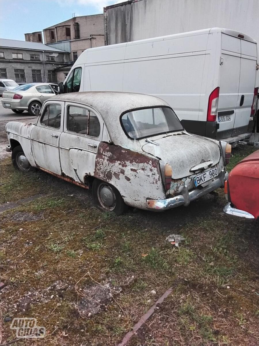 Москвич / АЗЛК 407 1960 в Каунас, объемом двигателя 1.40 л и пробегом 15 тыс. км за 1250 €, фото 4 на AUTOMOTO.COM.LV