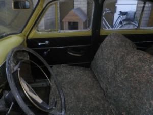 Yellow Moskvich / AZLK 407 1963 in Skuodas, with an engine capacity of 0.00 L and mileage of 1 thousand km for 950 €, photo 7 on AUTOMOTO.COM.LV