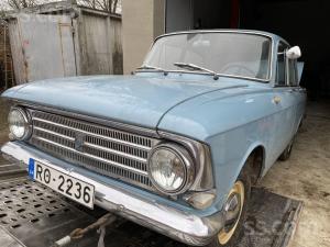 Синий Москвич / АЗЛК 412 1968 в Рига, объемом двигателя 1.50 л и пробегом 16 тыс. км за 4200 €, фото 22 на AUTOMOTO.COM.LV