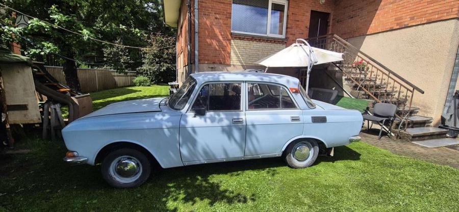 Blue Moskvich / AZLK 412 1978 in Panevezys, with an engine capacity of 1.50 L and mileage of 0 thousand km for 700 €, photo 3 on AUTOMOTO.COM.LV
