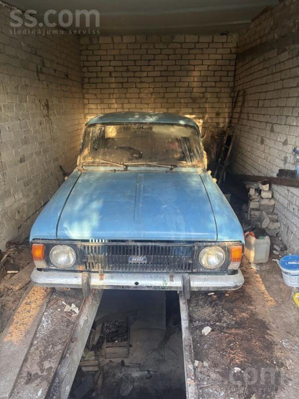 Blue Moskvich / AZLK 412 1990 in Daugavpils, with an engine capacity of 0.00 L and mileage of 23 thousand km for 330 €, photo 1 on AUTOMOTO.COM.LV