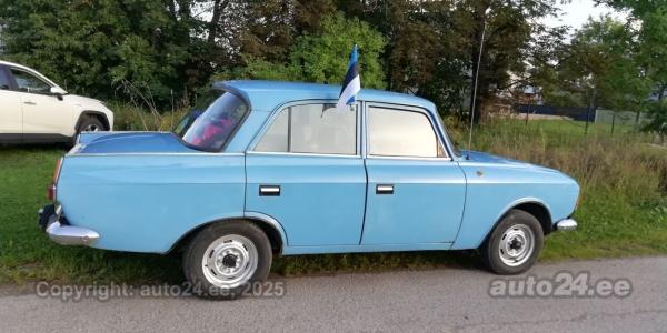 Blue Moskvich / AZLK 412 1991 in Saue, with an engine capacity of 1.50 L and mileage of 0 thousand km for 1500 €, photo 11 on AUTOMOTO.COM.LV