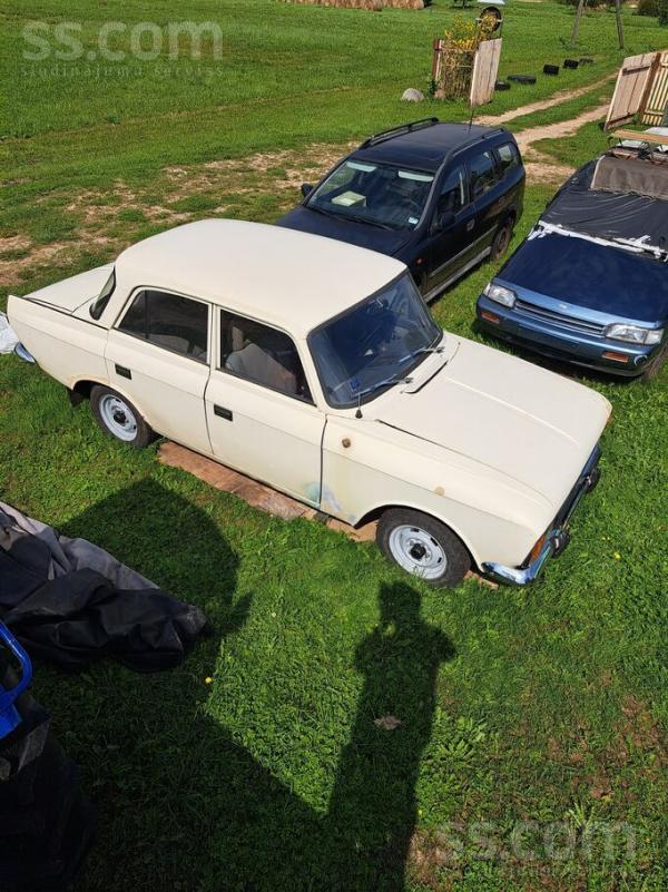 Brūns Moskvych / AZLK 412 1990 Preiļi, ar dzinēja tilpumu 1.50 L un nobraukumu 36 tūkst. km par 800 €, foto 1 vietnē AUTOMOTO.COM.LV
