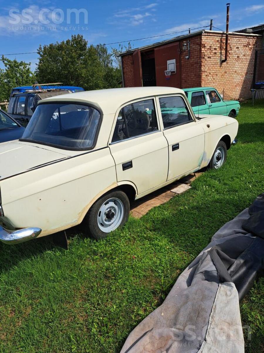 Brūns Moskvych / AZLK 412 1990 Preiļi, ar dzinēja tilpumu 1.50 L un nobraukumu 36 tūkst. km par 800 €, foto 3 vietnē AUTOMOTO.COM.LV