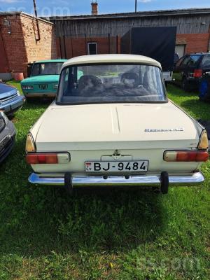 Brūns Moskvych / AZLK 412 1990 Preiļi, ar dzinēja tilpumu 1.50 L un nobraukumu 36 tūkst. km par 800 €, foto 5 vietnē AUTOMOTO.COM.LV