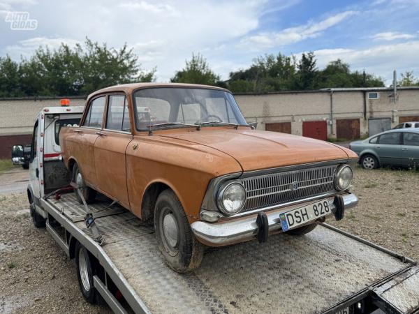 Pelēks Moskvych / AZLK 412 1981 Šauļi, ar dzinēja tilpumu 1.40 L un nobraukumu 111 tūkst. km par 1350 €, foto 1 vietnē AUTOMOTO.COM.LV