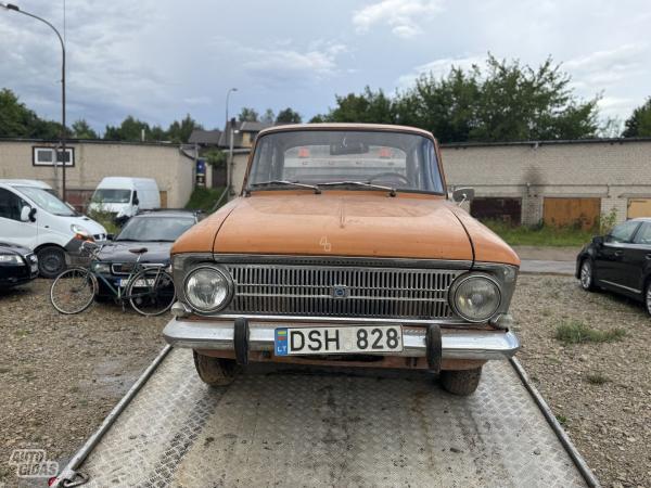 Pelēks Moskvych / AZLK 412 1981 Šauļi, ar dzinēja tilpumu 1.40 L un nobraukumu 111 tūkst. km par 1350 €, foto 5 vietnē AUTOMOTO.COM.LV