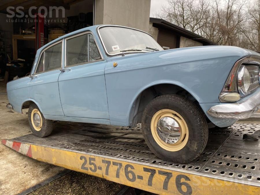 Moskvych / AZLK 412 1968 Rīga, ar dzinēja tilpumu 1.50 L un nobraukumu 16 tūkst. km par 4200 €, foto 18 vietnē AUTOMOTO.COM.LV
