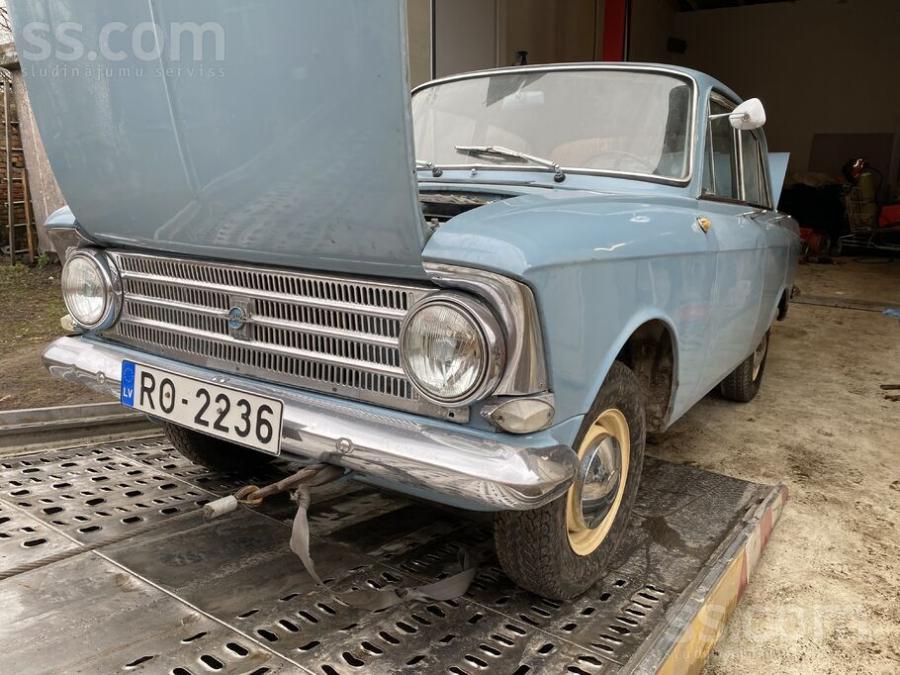 Moskvych / AZLK 412 1968 Rīga, ar dzinēja tilpumu 1.50 L un nobraukumu 16 tūkst. km par 4200 €, foto 25 vietnē AUTOMOTO.COM.LV