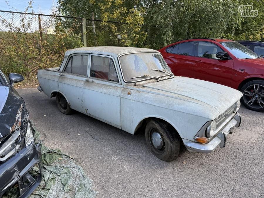 Moskvych / AZLK 412 1970 Viļņa, ar dzinēja tilpumu 1.80 L un nobraukumu 1000 tūkst. km par 550 €, foto 2 vietnē AUTOMOTO.COM.LV