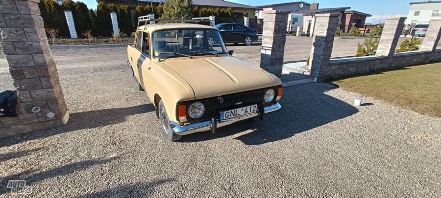 Yellow Moskvich / AZLK 412 1990 in Raseiniai, with an engine capacity of 1.50 L and mileage of 70 thousand km for 4200 €, photo 1 on AUTOMOTO.COM.LV