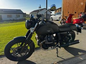Черный Moto Guzzi V7 2014 в Вильнюс, объемом двигателя 0.75 л и пробегом 13 тыс. км за 3800 €, фото 5 на AUTOMOTO.COM.LV