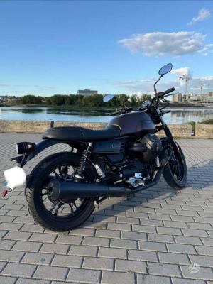 Коричневый Moto Guzzi V7 2019 в Каунас, объемом двигателя 0.75 л и пробегом 16 тыс. км за 5500 €, фото 7 на AUTOMOTO.COM.LV