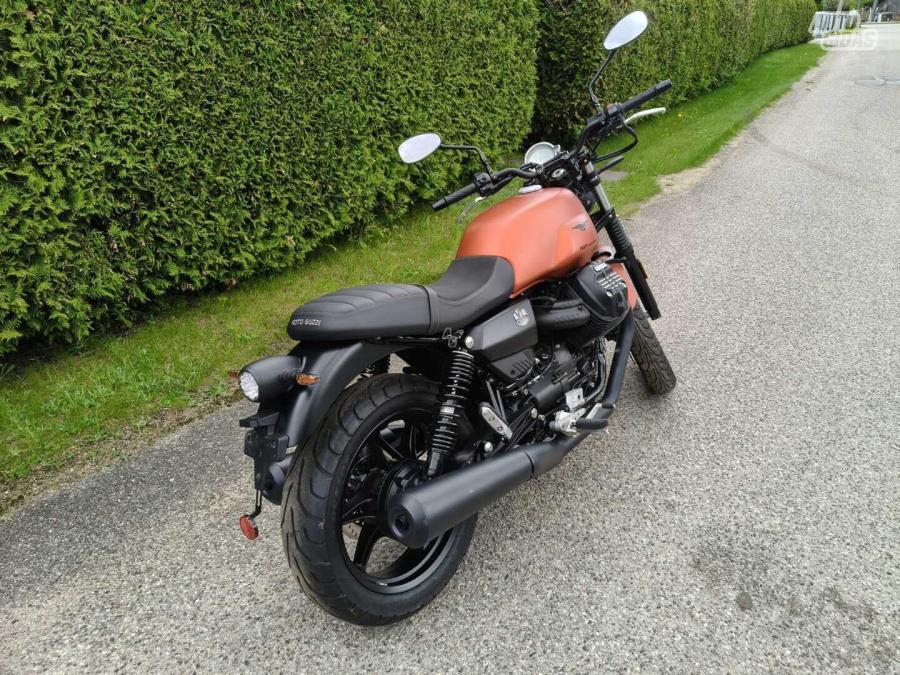 Moto Guzzi V7 2023 in Utena, with an engine capacity of 0.85 L and mileage of 3 thousand km for 5100 €, photo 5 on AUTOMOTO.COM.LV