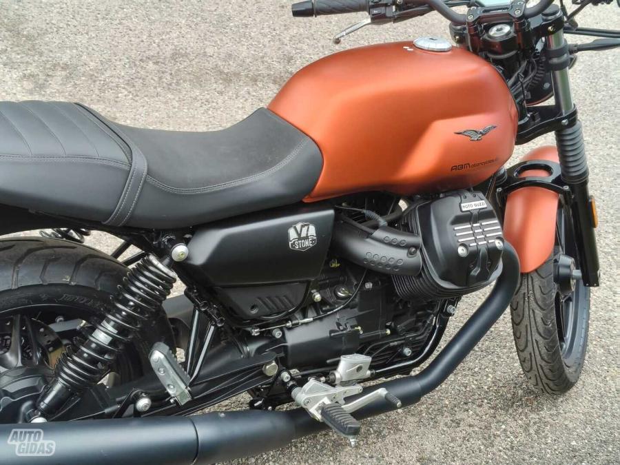 Moto Guzzi V7 2023 in Utena, with an engine capacity of 0.85 L and mileage of 3 thousand km for 5100 €, photo 9 on AUTOMOTO.COM.LV