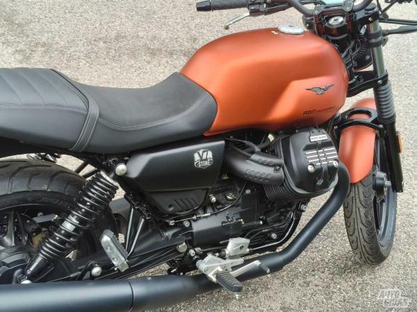 Moto Guzzi V7 2023 Utena, ar dzinēja tilpumu 0.85 L un nobraukumu 3 tūkst. km par 5100 €, foto 9 vietnē AUTOMOTO.COM.LV