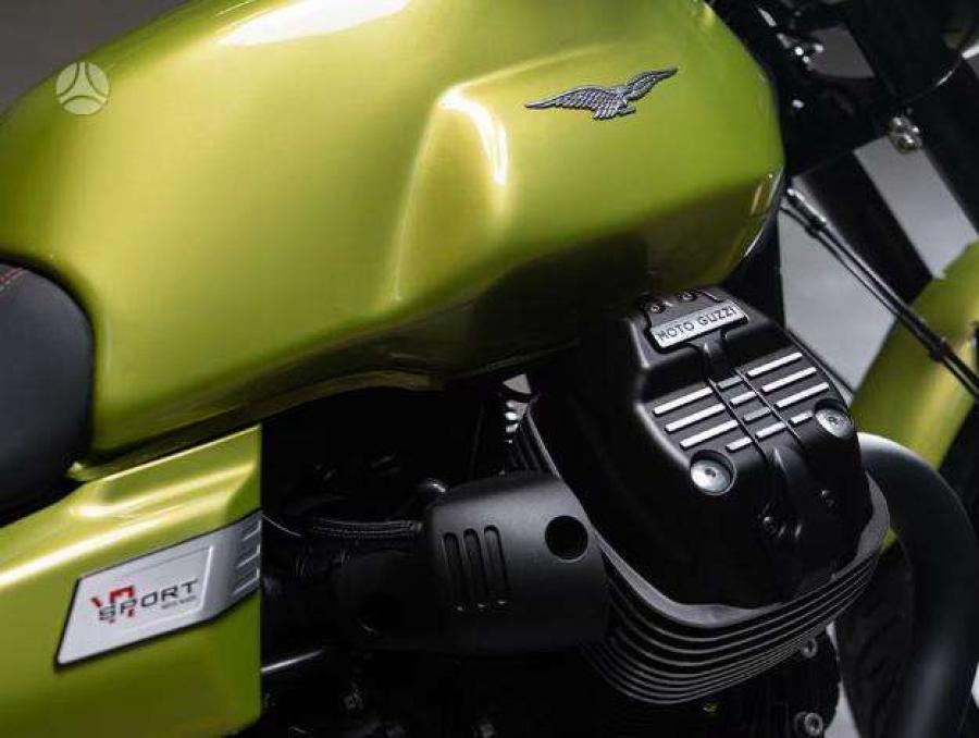 Moto Guzzi V7 2026 in Vilnius, with an engine capacity of 0.85 L and mileage of 0 thousand km for 9649 €, photo 14 on AUTOMOTO.COM.LV