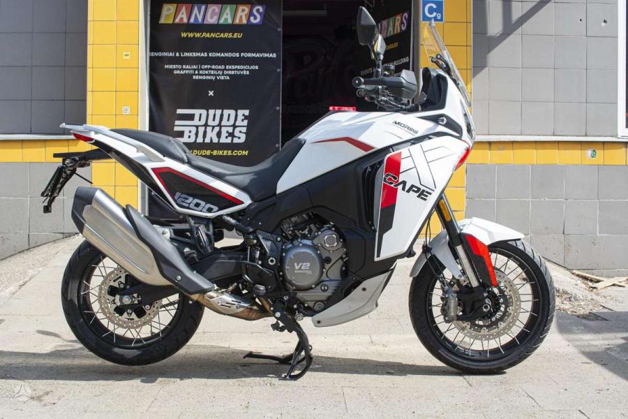 Balts Moto Morini 1200 2026 Viļņa, ar dzinēja tilpumu 1.20 L un nobraukumu 0 tūkst. km par 12790 €, foto 1 vietnē AUTOMOTO.COM.LV